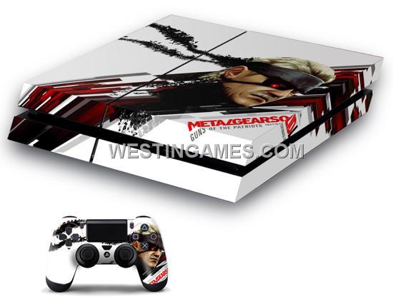 Designer Skin Sticker Colourful for PS4 System + Dualshock 4 Controller ...