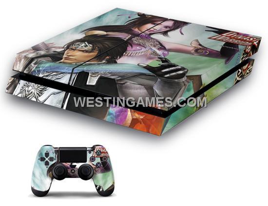 Designer Skin Sticker Colourful for PS4 System + Dualshock 4 Controller ...