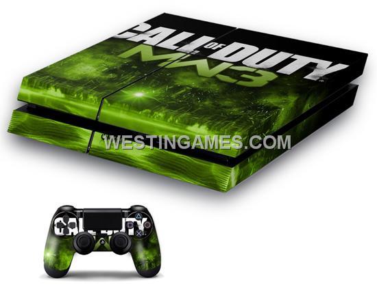 Designer Skin Sticker Colourful for PS4 System + Dualshock 4 Controller ...