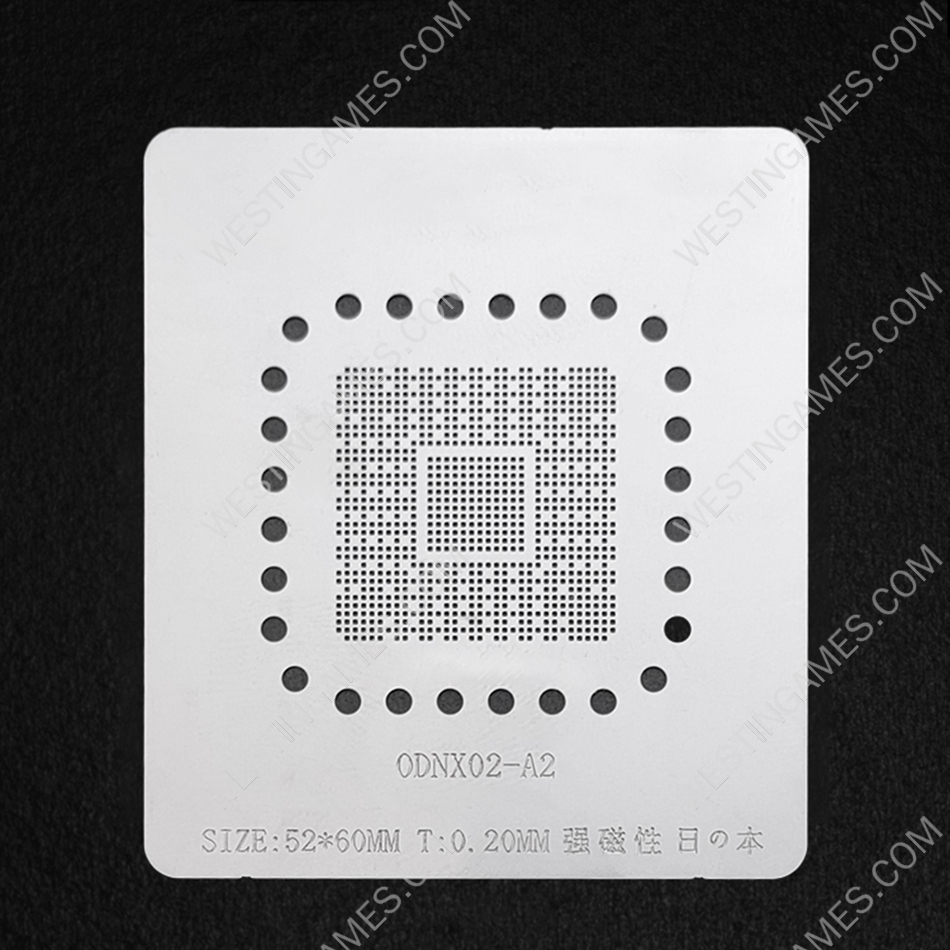 ODNX02-A2 Rework BGA Reballing Stencil Template Set for Switch ...