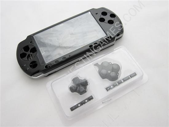psp 3000 black shell