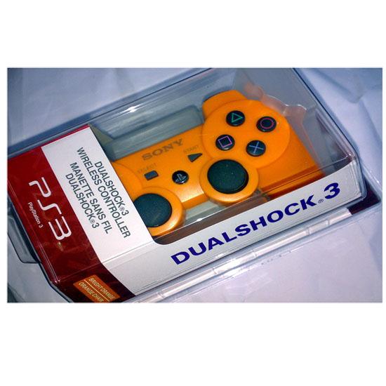 DualShock 3 Wireless Bluetooth SIXAXIS Controller Orange for PS3 ...