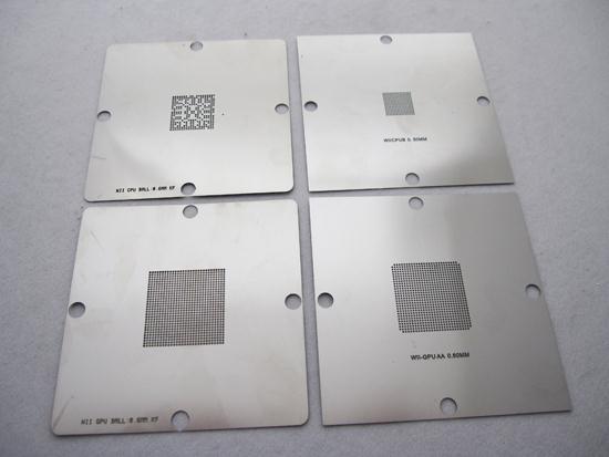 90*90MM WII GPU CPU BGA Reballing Stencils (4 Piece Kit) - Westingames