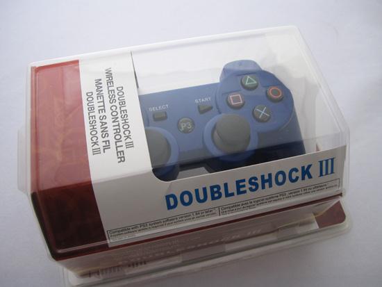 Dual Shock DualShock 3 Wireless Bluetooth SIXAXIS Controller Blue for ...
