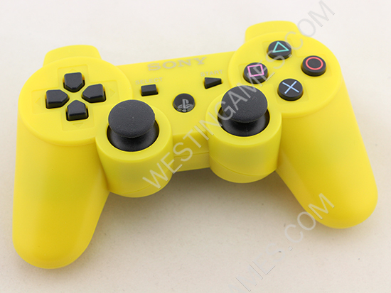 DualShock 3 Wireless Bluetooth SIXAXIS Controller Yellow Without ...