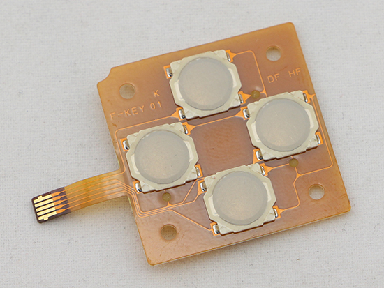 Original inner Left D-Pad Button Replacement Part for NEW 3DS - Westingames