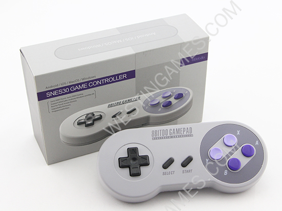 8Bitdo SNES30 30th Bluetooth Wireless Game Controller for NS Switch Android IOS MacOS and ...