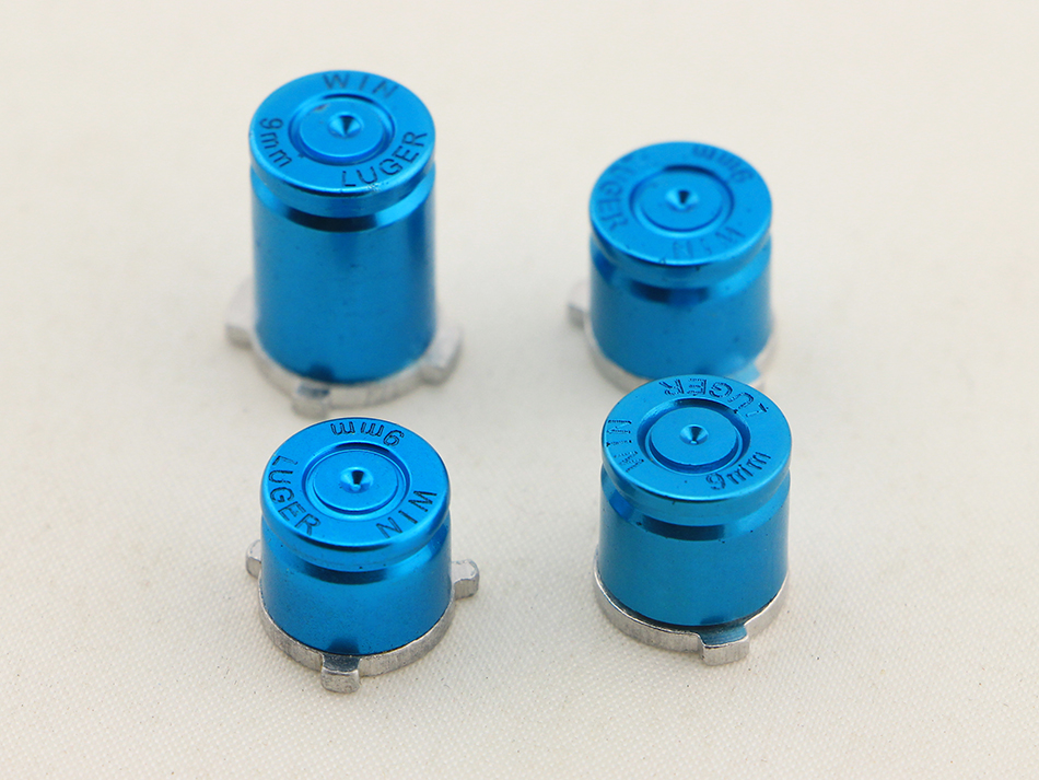 Metal ABXY Bullet Shell Buttons Mod Kit for XBOX ONE Controller ...