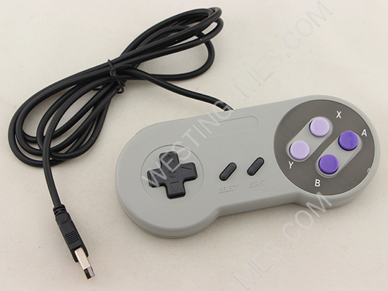 New Super Famicom SFC SNES Controller Gamepad Joypad for PC USB Windows ...