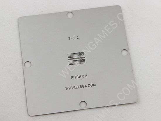 90*90mm PS4 CXD90026G CXD90025G DDR3 DDR5 BGA Reballing Stencils Rework ...