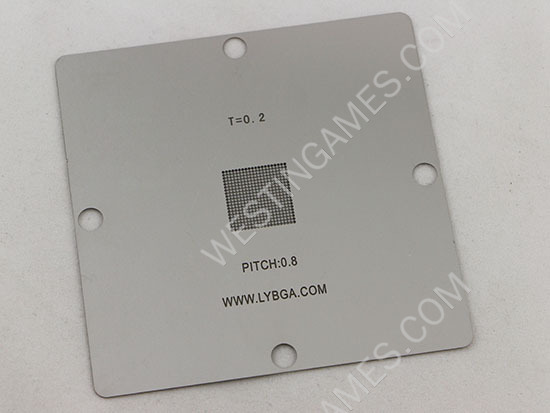90*90mm PS4 CXD90026G CXD90025G DDR3 DDR5 BGA Reballing Stencils Rework ...