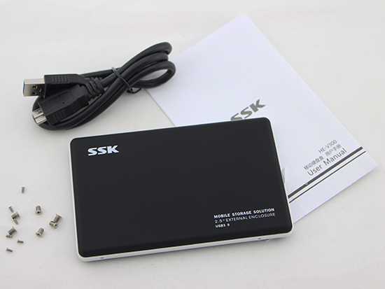 Storage Solution SSK HE-V300 USB 3.0 SATA 2.5” Super Thin HDD Enclosure ...