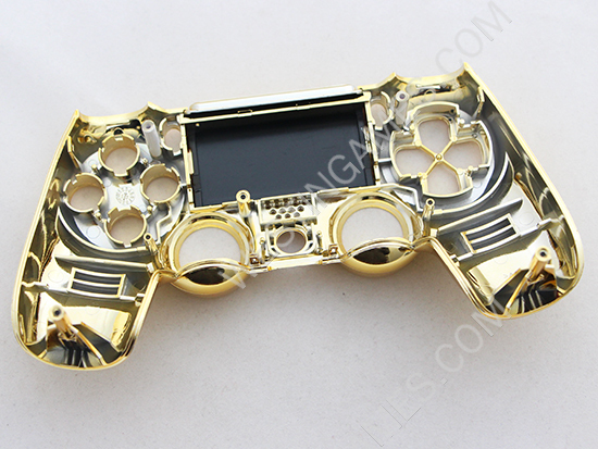 gold ps4 controller shell