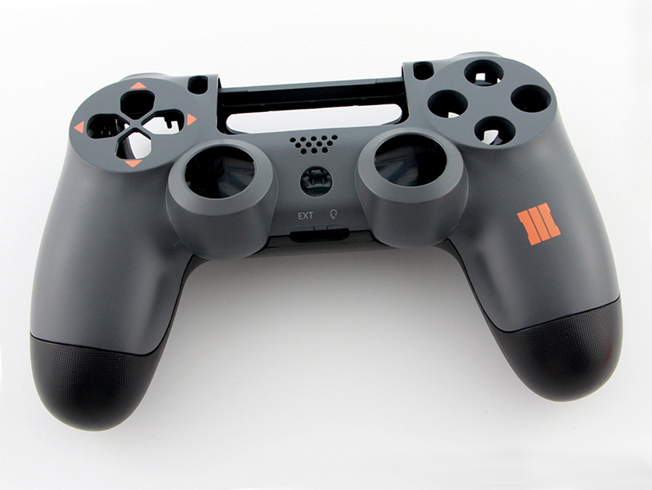 Replacement Top and Bottom Housing Shell Case with 3 Button for PS4 ...
