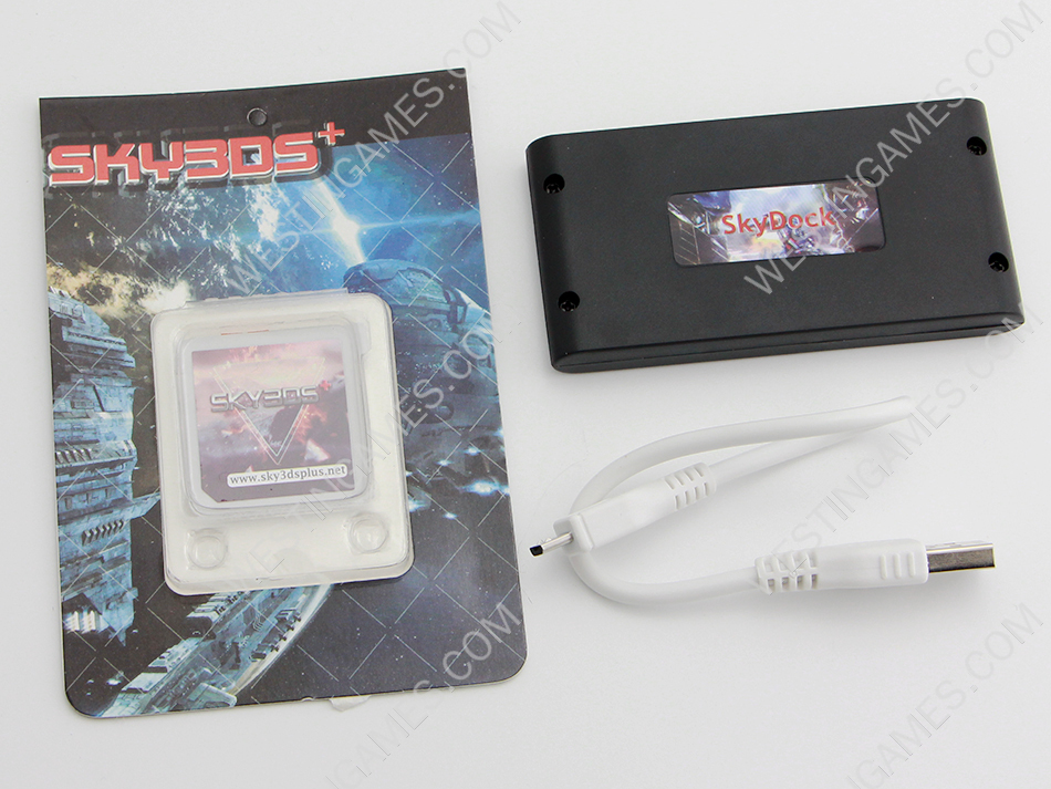 SKYDOCK Sky3ds+ Plus New 3DS Flashcard for Playing 3DS Games on NEW 2DS ...