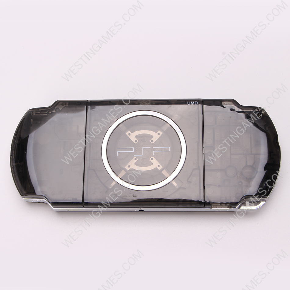 Complete Housing Shell Case Replacement for PSP 3000 Clear Black ...
