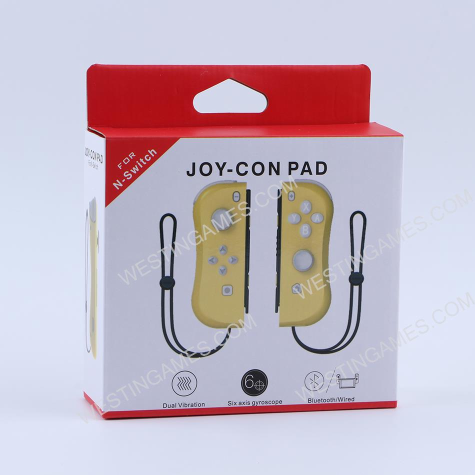 New Design Left and Right Wireless Joycon Controller for Switch Yellow ...
