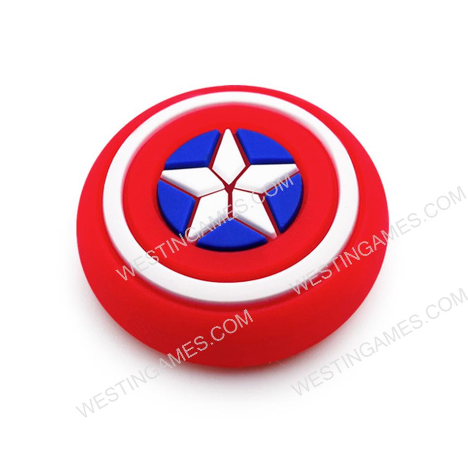 Thumb Grips Analog Capcs Silicone Rubber For PS5 Controller - Captain ...