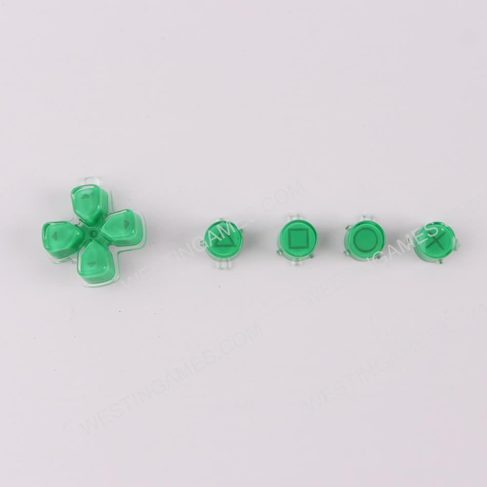 5 in 1 Button Set ABXY and D-pad Direction Key Buttons Replacement for ...