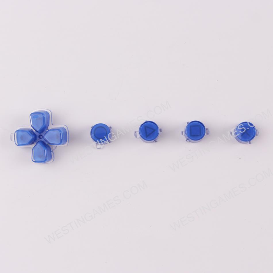 5 in 1 Button Set ABXY and D-pad Direction Key Buttons Replacement for ...