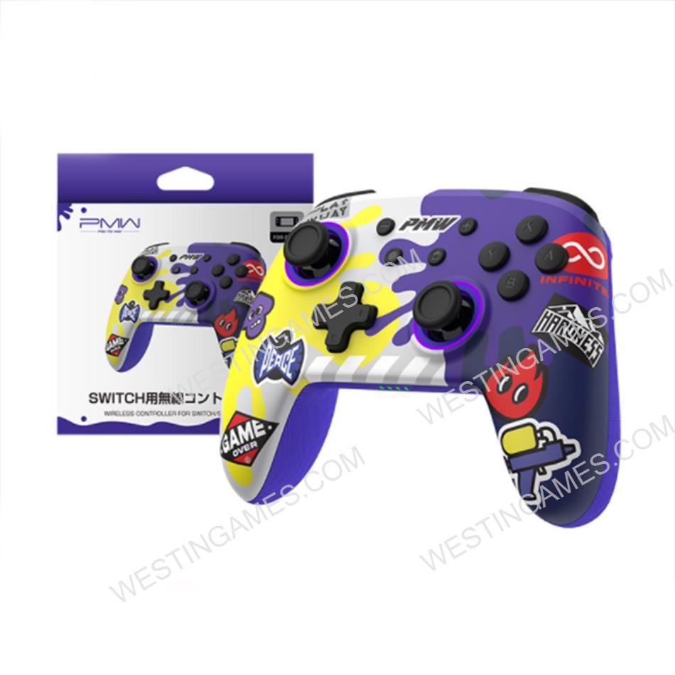 Splatoon Exclusive Wireless Gamepad Controller WakeUp Compatible for ...