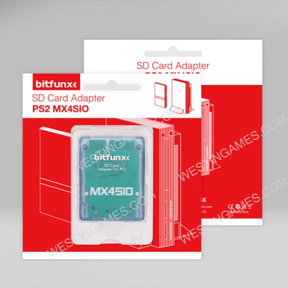 MX4SIO SIO2SD SD Card Adapter Transparent Reader Memory Card Program ...