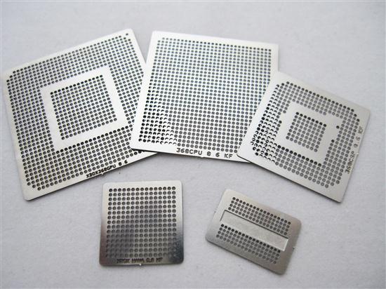 XBOX 360 GPU CPU CSP CACHE HANA Heated Stencil Template (5 Piece ...