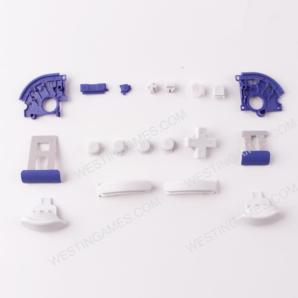 Original Complete ABXY and R L Key Button Accessoires for switch Lite ...