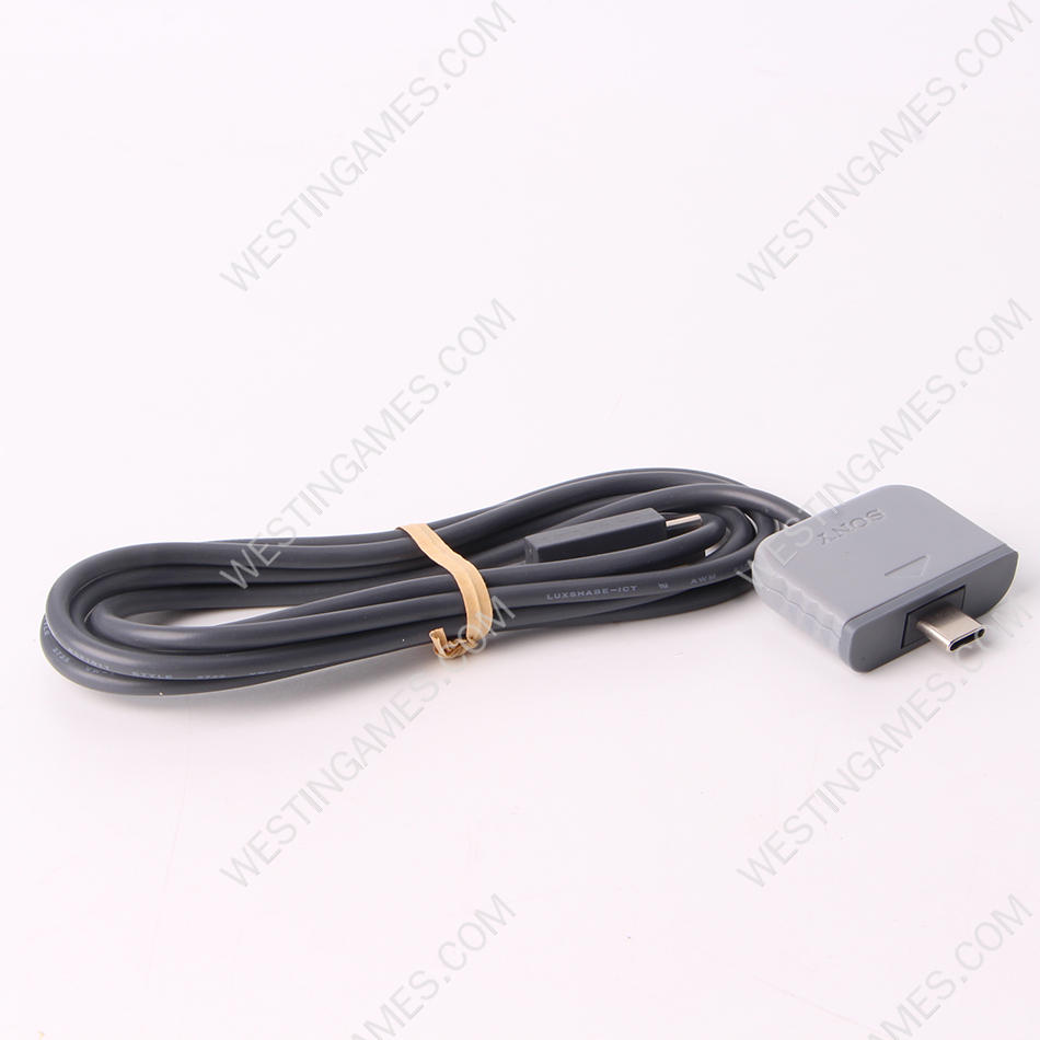 Type-C USB Charging Cable PSONE Style for PS5 Controller Grey 30th ...