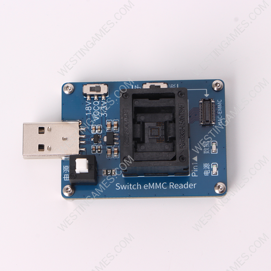 Switching EMMC Programmer Burner Holder for NS OLED lite EMMC Module Read and Write Expansion ...